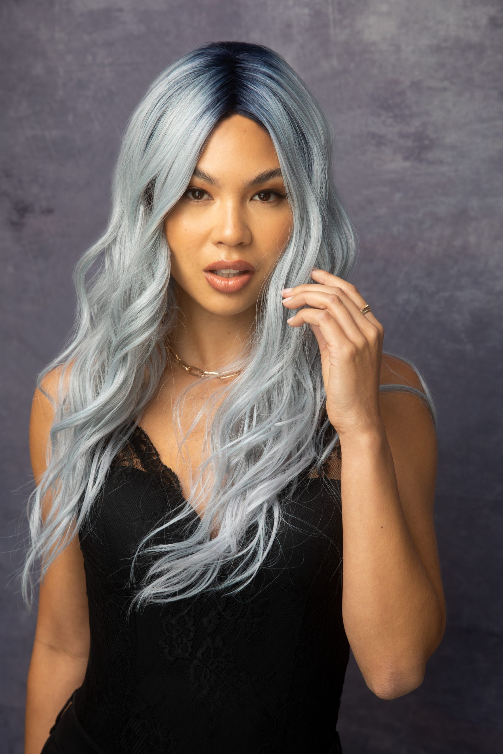 T Lavish Wavez Frozen Sapphire - Wills Wigs